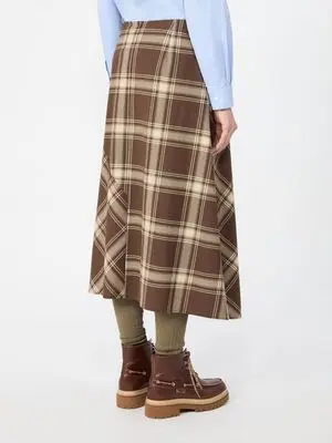 Max Mara Wool Twill Skirt