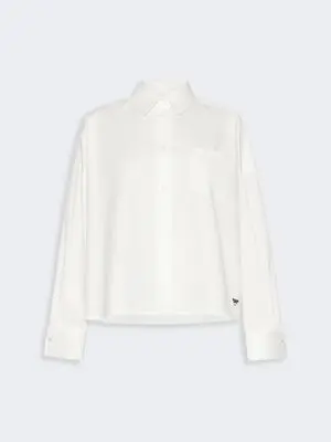 Max Mara Cotton Poplin Shirt - White