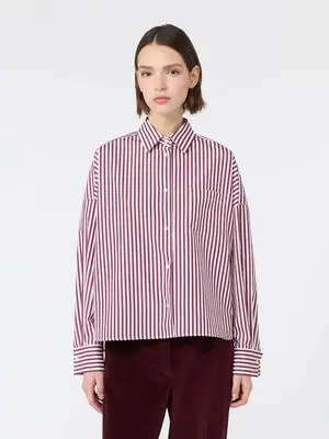 Max Mara Cotton Poplin Shirt