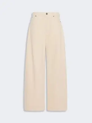 Max Mara Cotton Drill Trousers