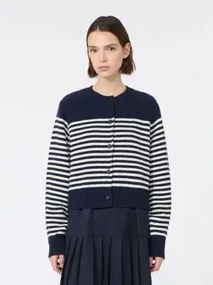 Max Mara Wool Yarn Cardigan