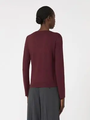 Max Mara Silk And Wool Yarn Sweater