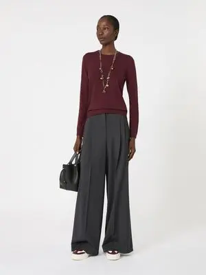 Max Mara Silk And Wool Yarn Sweater