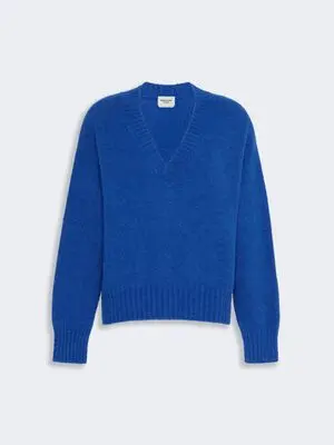 Max Mara Alpaca And Cotton Yarn Sweater