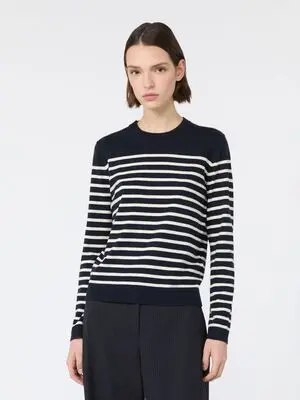 Max Mara Silk And Wool Yarn Sweater