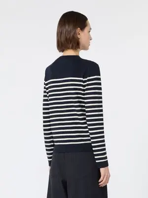 Max Mara Silk And Wool Yarn Sweater