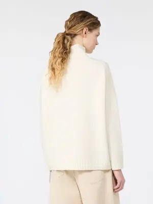 Max Mara Wool Knit Turtleneck Jumper