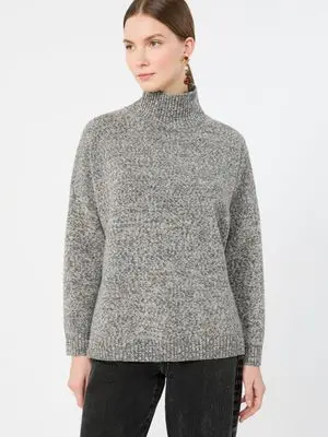 Max Mara Wool Knit Turtleneck Jumper