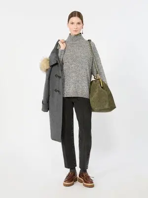 Max Mara Wool Knit Turtleneck Jumper