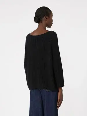 Max Mara Mohair Blend Knit Jumper - Black