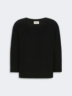 Max Mara Mohair Blend Knit Jumper - Black