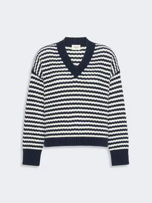 Max Mara Loose Jumper In Wool Yarn