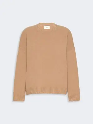 Max Mara Oversized Wool Jumper - Camel