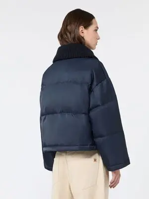Max Mara Water-repellent Technical Twill Down Jacket