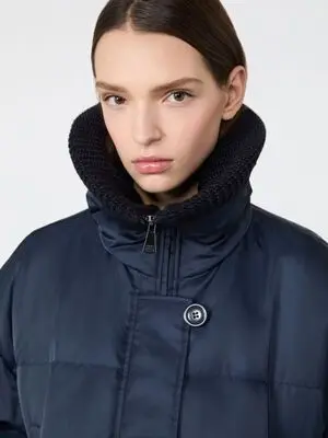 Max Mara Water-repellent Technical Twill Down Jacket