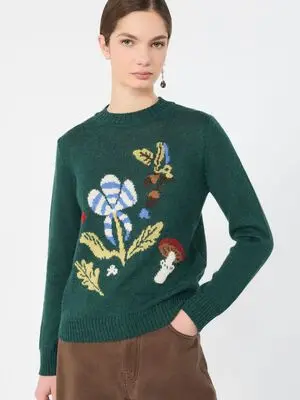 Max Mara Alpaca And Wool-blend Yarn Sweater