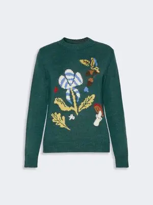 Max Mara Alpaca And Wool-blend Yarn Sweater