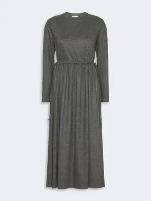 Max Mara Jacquard Jersey Long Dress