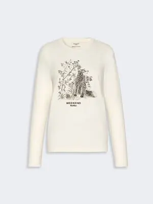 Max Mara Long-sleeved Jersey T-shirt