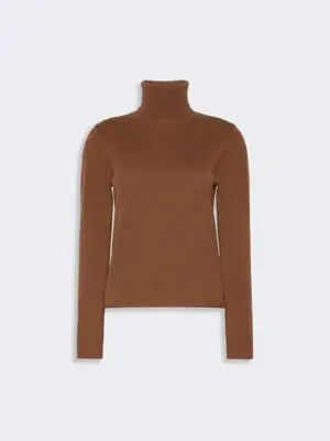 Max Mara Wool And Cashmere Turtleneck Sweater