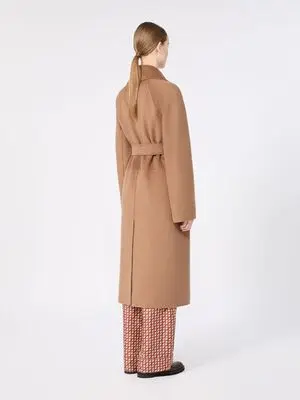 Max Mara Wool, Cashmere, And Angora Midi Coat