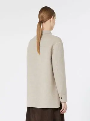 Max Mara Wool And Cashmere Broadcloth Jacket