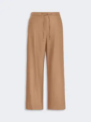 Max Mara Stretch Wool Flannel Joggers
