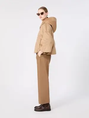 Max Mara Stretch Wool Flannel Joggers
