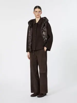 Max Mara Regular Water-repellent Canvas Padded Gilet