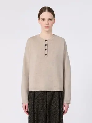 Max Mara Wool And Cashmere Mini Sweater