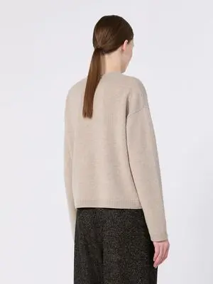 Max Mara Wool And Cashmere Mini Sweater