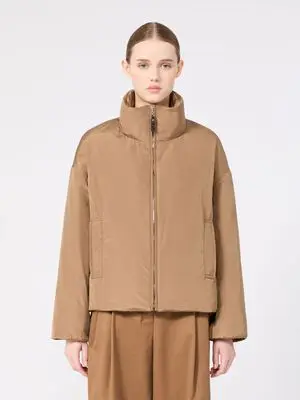 Max Mara Reversible Camel Drap Puffer Jacket