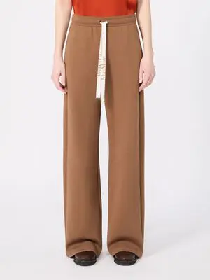 Max Mara Wide Double Jersey Trousers