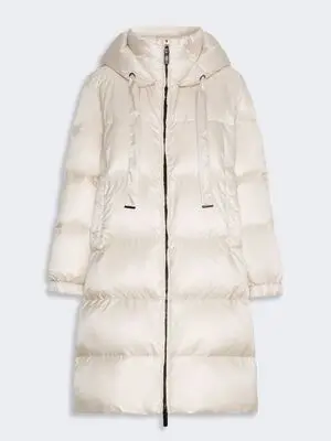 Max Mara Roomy Midi Puffer In Water-repellent Quilted Fabric