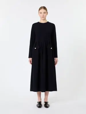 Max Mara Bouclé-look Jersey Dress