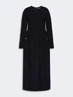 Max Mara Bouclé-look Jersey Dress