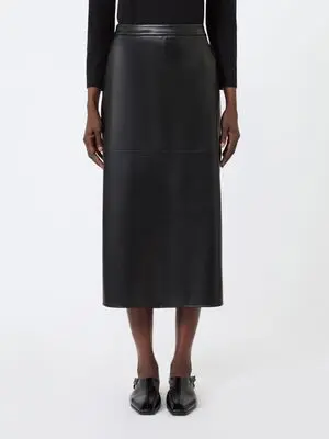 Max Mara Coated Jersey Pencil Skirt