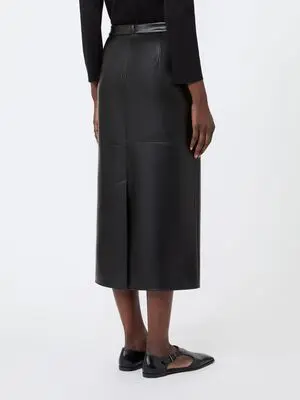 Max Mara Coated Jersey Pencil Skirt