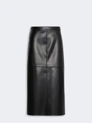 Max Mara Coated Jersey Pencil Skirt