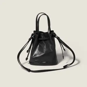 Miu Miu Shiny Leather Pouch