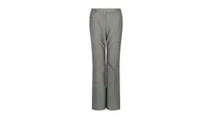 Alexander McQueen Wool Blend Bootcut Pants - Grey