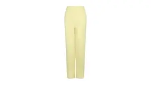 FERRAGAMO Contrastpiping Tailored Pants - Light Yellow