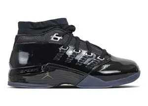 JORDAN 17 Low Patent - Black/chrome