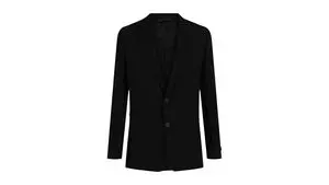 Givenchy Slim Fit Singlebreasted Wool Blazer - Black