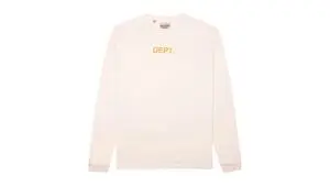 GALLERY DEPT. Dept Logo Long Sleeve T-shirt - Beige