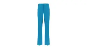 Balenciaga Highwaist Tailored Flared Pants - Blue
