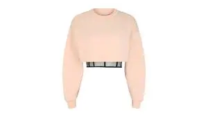 Alexander McQueen Hybrid Bustier Sweatshirt - Tea Rose