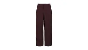 FERRAGAMO Relaxed Tailored Trousers - Plum