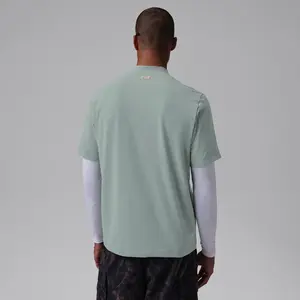 JORDAN Sport Mock-neck Golf T-shirt - Green