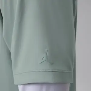 JORDAN Sport Mock-neck Golf T-shirt - Green